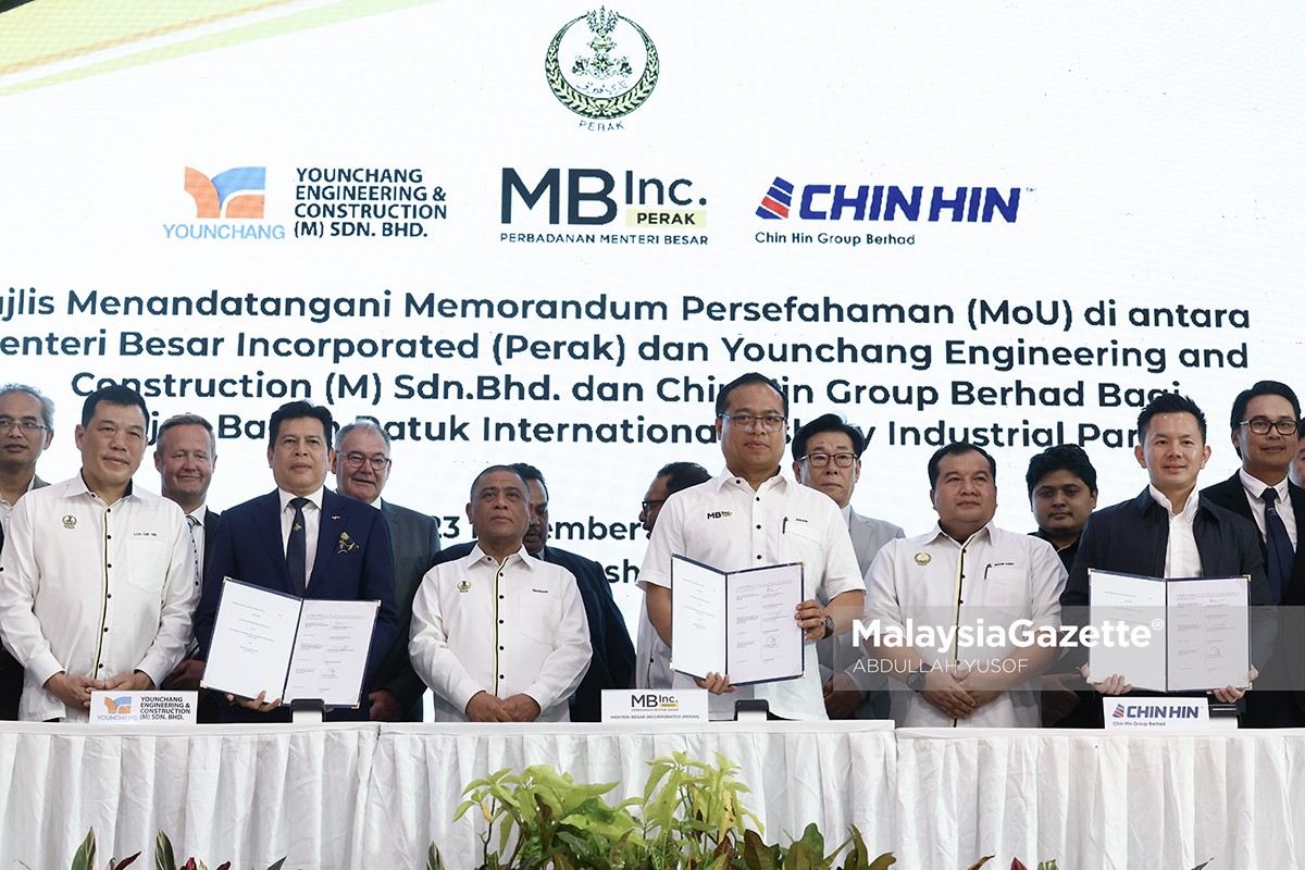Perak terima pelaburan RM2 bilion melalui MB Inc - MG Perak