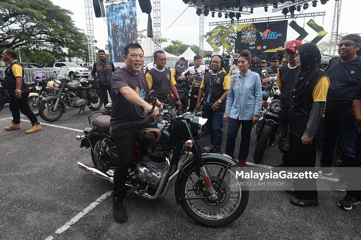 400 peminat motosikal sertai Perak Bike Week 2023 - MG Perak