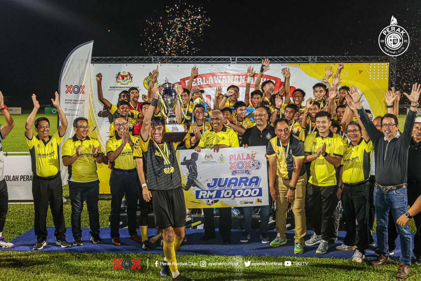 SSN Perak juara Piala XOX 2023 - MG Perak