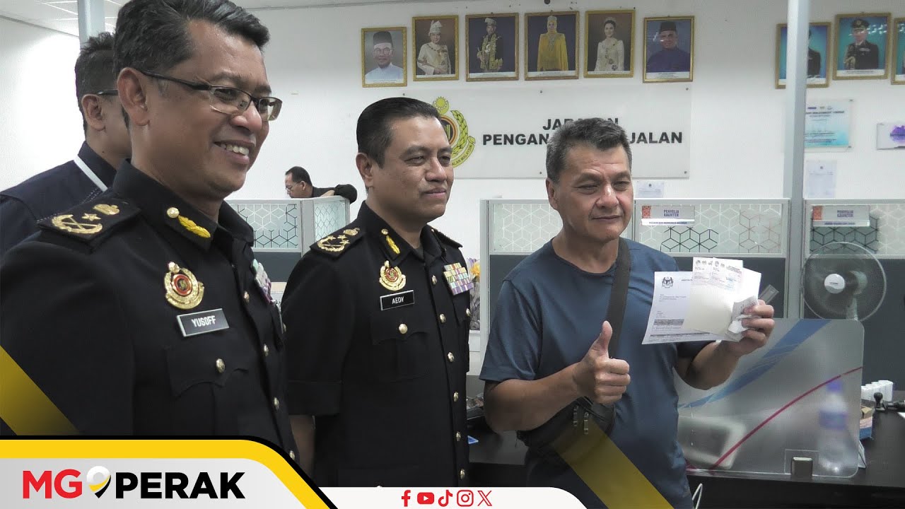 MGPerak: JPJ Perak Sedia 20,000 Slip Pembaharuan LMM Sebagai Permulaan - MG Perak