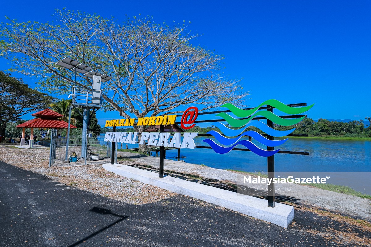 Dataran Nordin Tanjung Belanja Port 'healing' tepi sungai - MG Perak