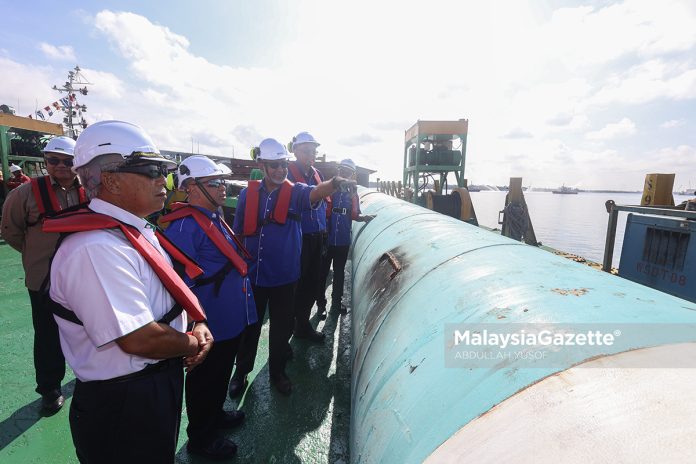 Majlis Pecah Tanah Lumut Maritime Terminal 2 - MG Perak