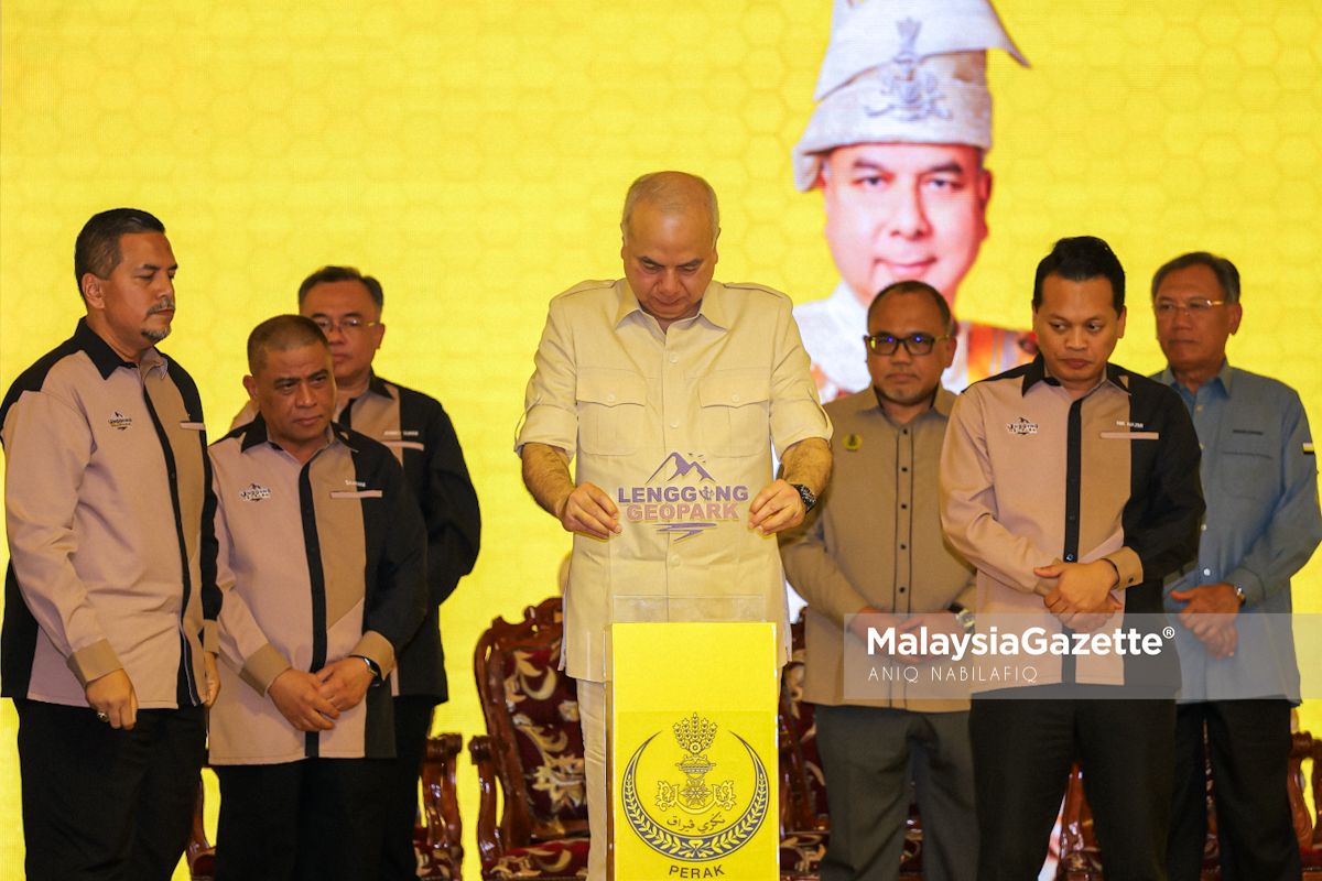 Sultan Nazrin sempurnakan pemasyhuran Lenggong Geopark - MG Perak