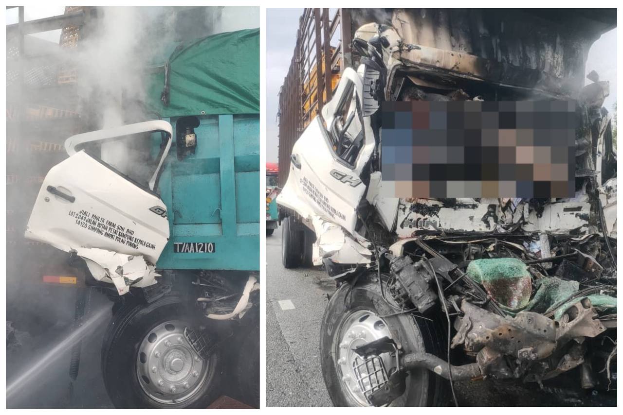 Pemandu, kelindan maut selepas rempuh lori muatan batu - MG Perak