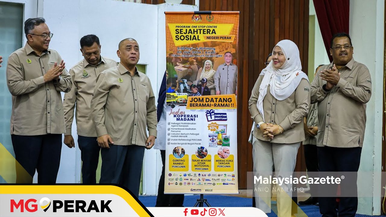 Program One Stop Centre bantu rakyat berstatus miskin tegar - MG Perak