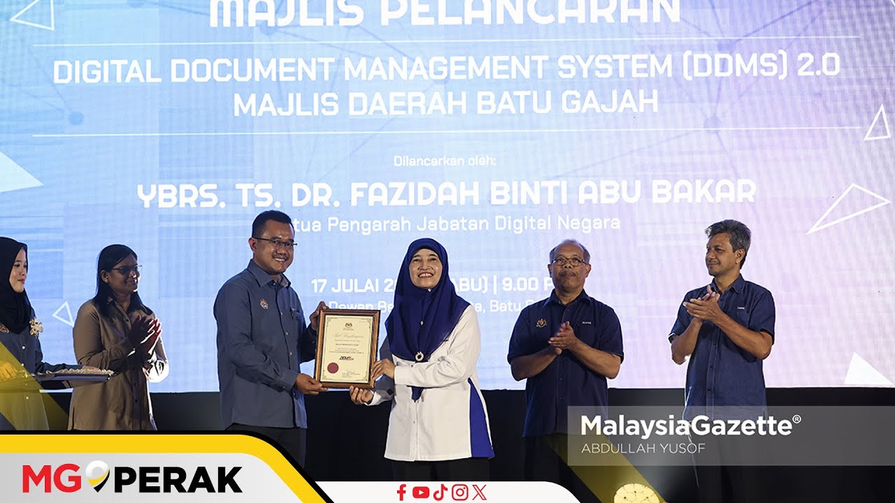 MGPerak: MDBG PBT Pertama Di Perak Laksana DDMS 2.0 - MG Perak