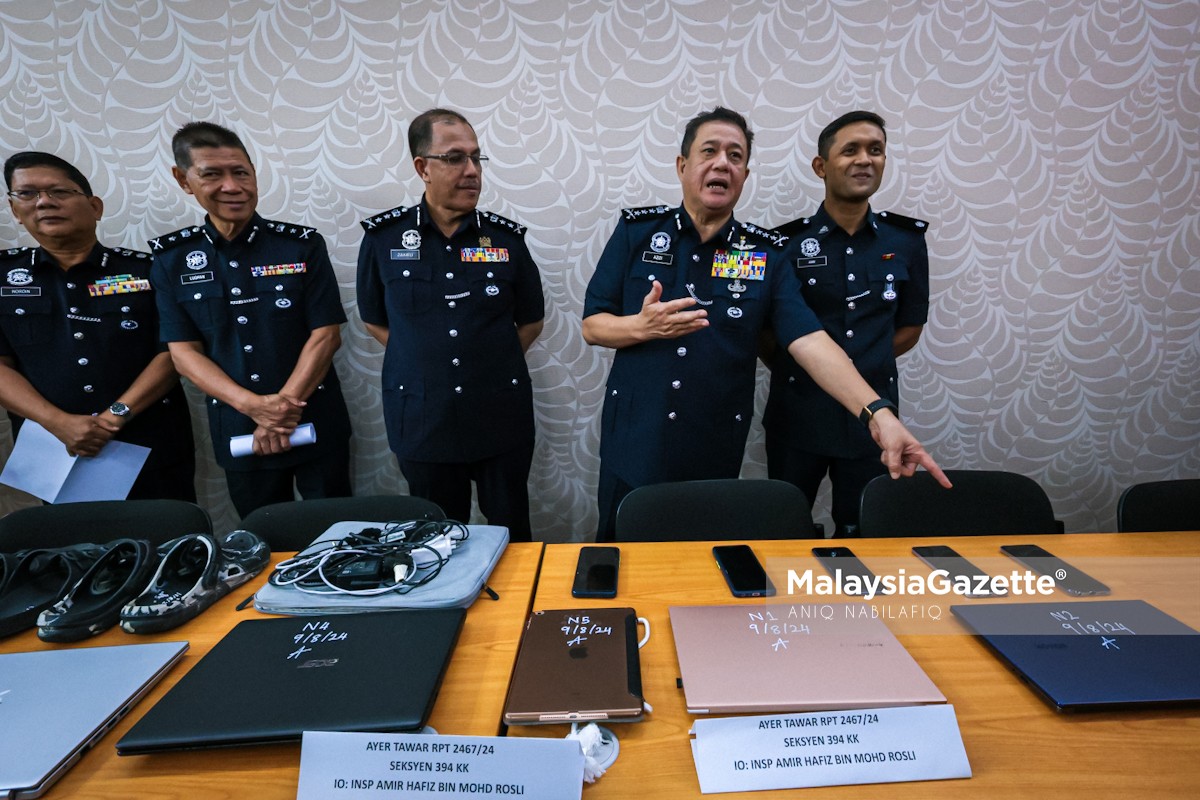 Sindiket ah long samun, serang peminjam ditahan - MG Perak