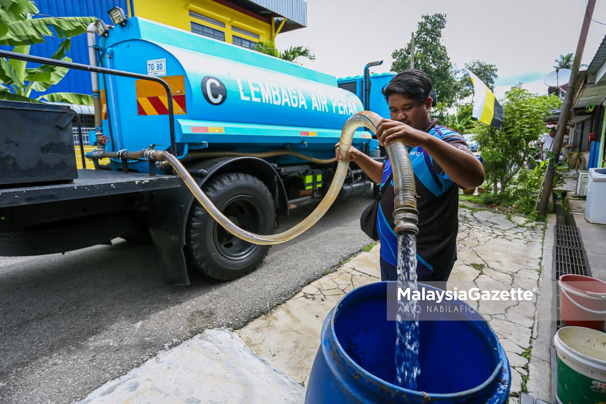 Gangguan bekalan air di Muallim dijangka selesai berperingkat mulai esok - Exco - MG Perak