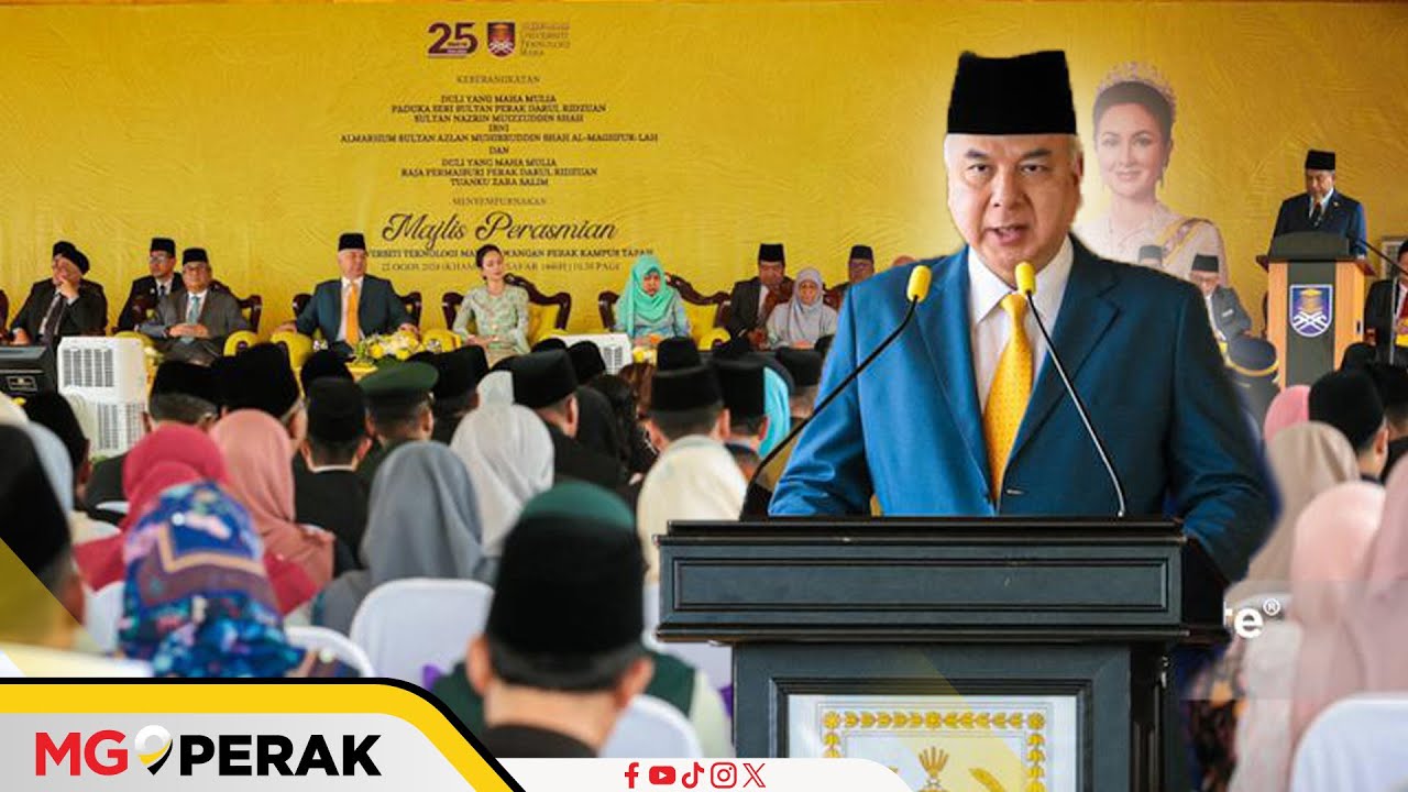 MGPerak: Sultan Perak Berkenan Rasmi UiTM Kampus Tapah - MG Perak