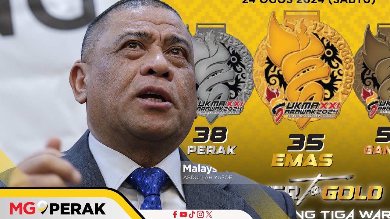 MGPerak: Perak Puas Hati Capai Sasaran 35 Emas Sukma 2024, Perbaiki ...