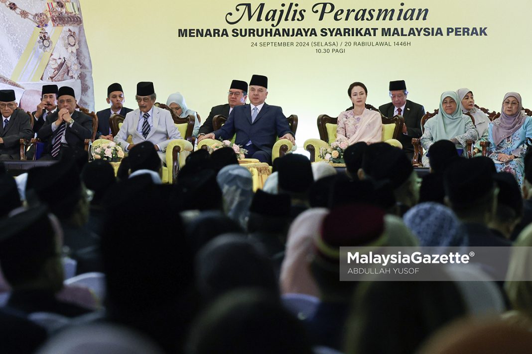 Sultan Nazrin berkenan rasmi Menara SSM Perak - MG Perak