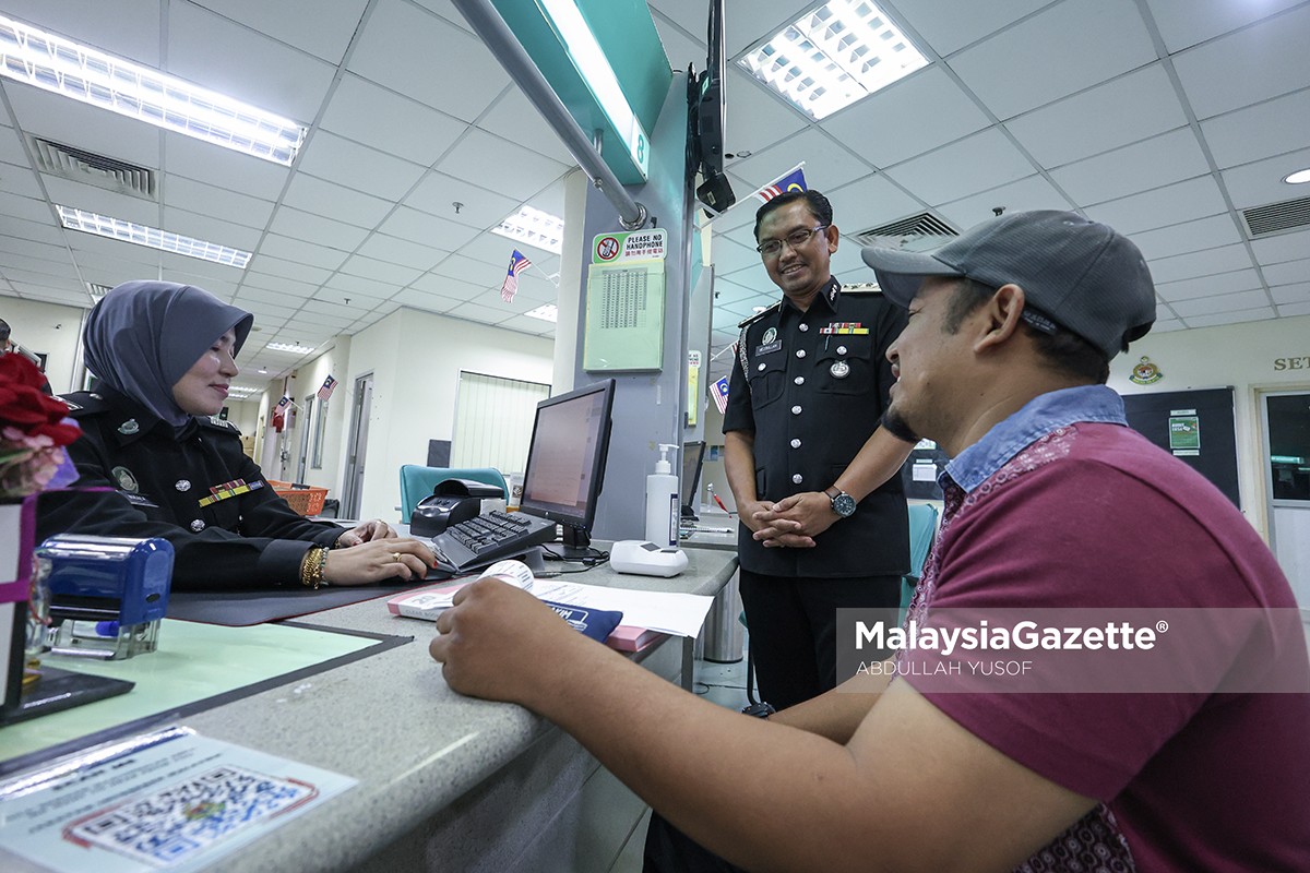 Pejabat Pasport Kompleks KDN Meru kembali beroperasi - MG Perak