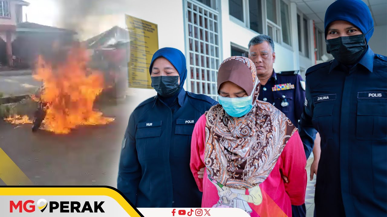 MGPerak: Tular Bakar Motosikal: Peniaga Pisang Goreng Mengaku Bersalah, Luah Rasa Menyesal - MG ...