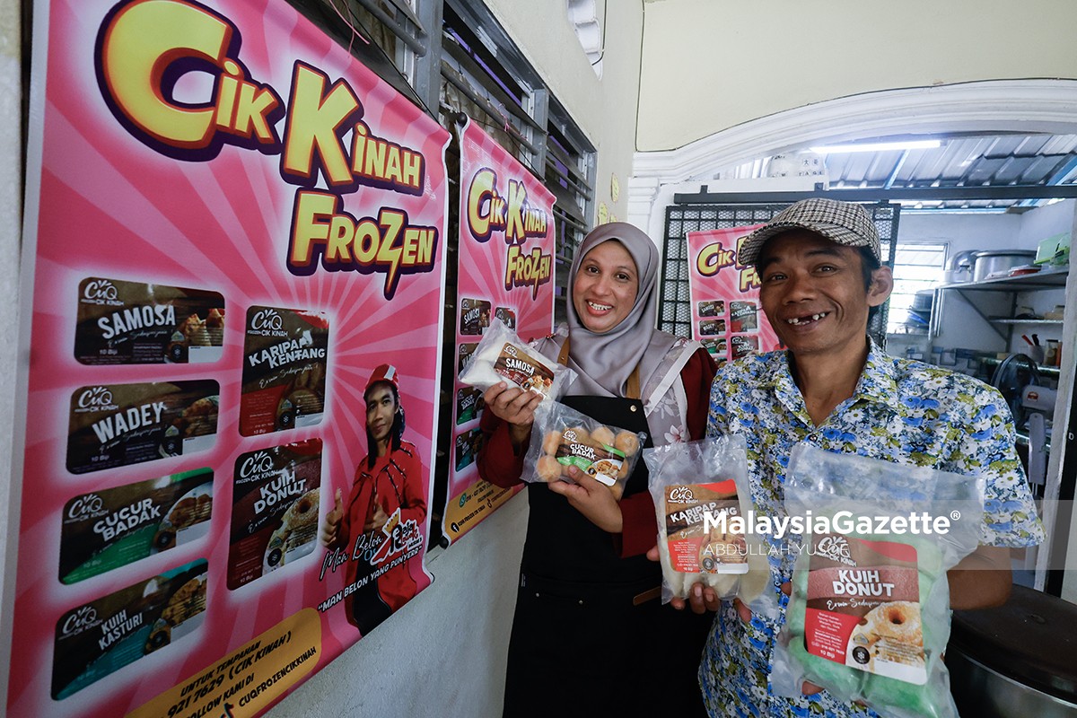 'Kuih Frozen Cik Kinah' ubah kehidupan suami isteri - MG Perak