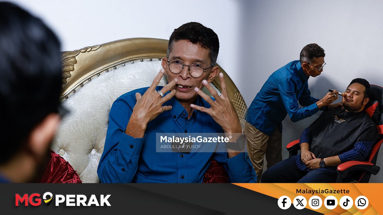 MGPerak: ‘Pak Andam Viral’ Tidak Kecil Hati Komen Nakal Netizen - MG Perak