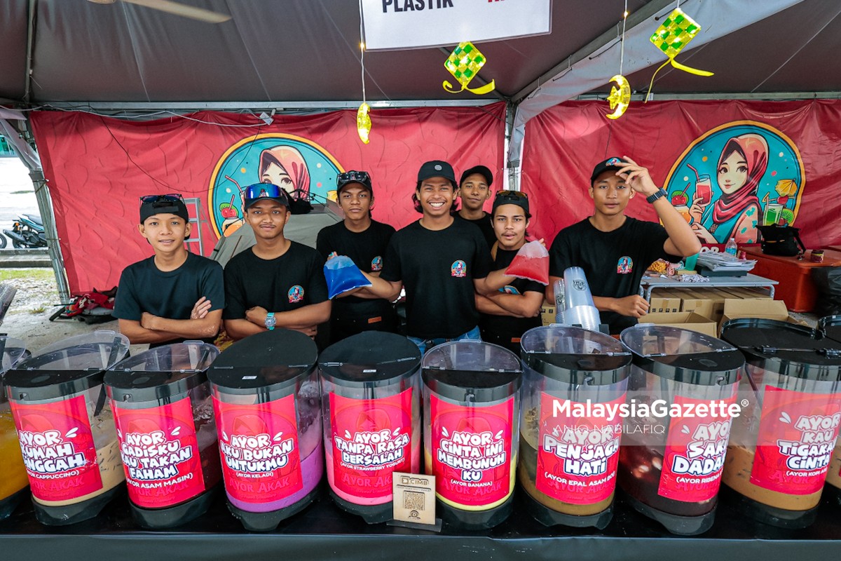 ‘Ayor Akak’ jual 40 variasi air balang dengan nama unik - MG Perak