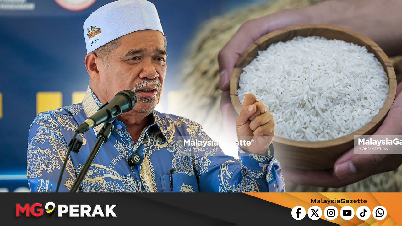 MGPerak: 2.6 Juta Kampit Beras Putih Tempatan Ada Di Pasaran - Mohamad Sabu - MG Perak