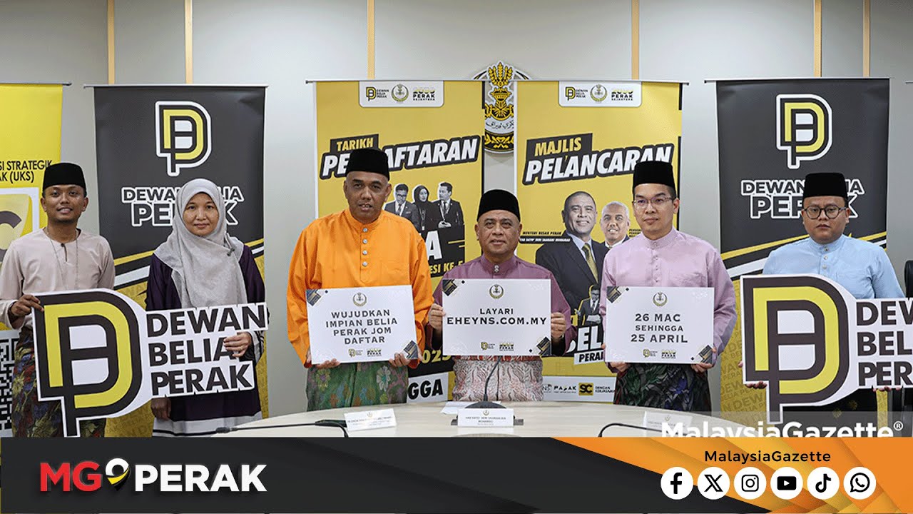 MGPerak: MB Lancar Persidangan Dewan Belia Perak 2025/2026 - MG Perak