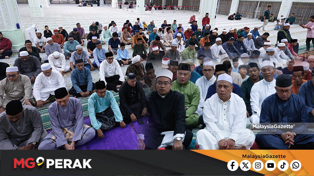 MGPerak: MB Perak Sertai Takbir Raya Di Masjid Negeri - MG Perak