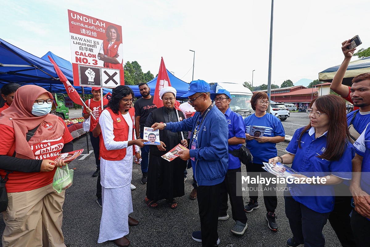 PRK Ayer Kuning: Ustaz Yusri, Bawani bertukar risalah kempen - MG Perak