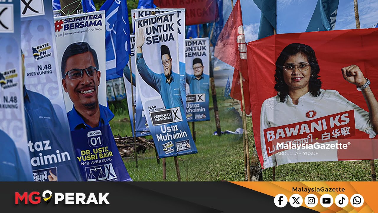 MGPerak: PRK Ayer Kuning: Calon Paling Berkempen - MG Perak