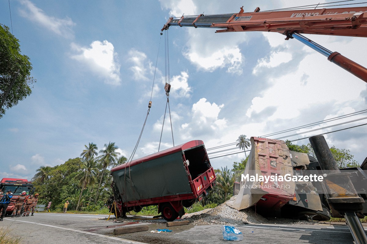 Nahas FRU: Polis akan panggil pemilik syarikat lori - MG Perak