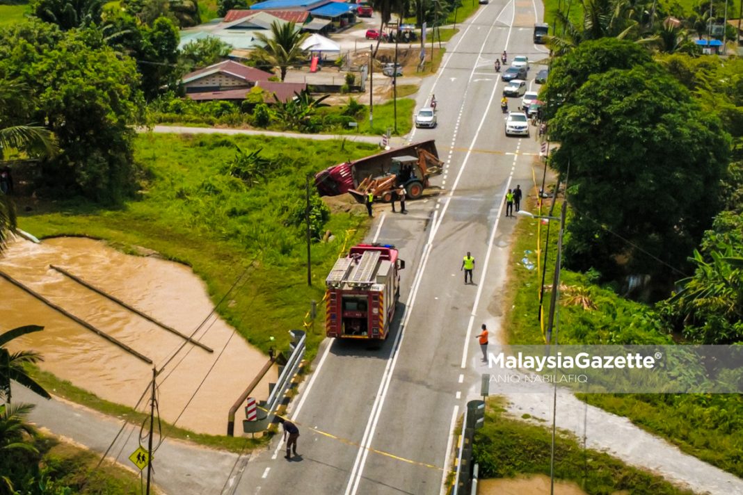 Nahas FRU: Pemandu lori muatan batu ada enam rekod lampau termasuk narkotik - MG Perak