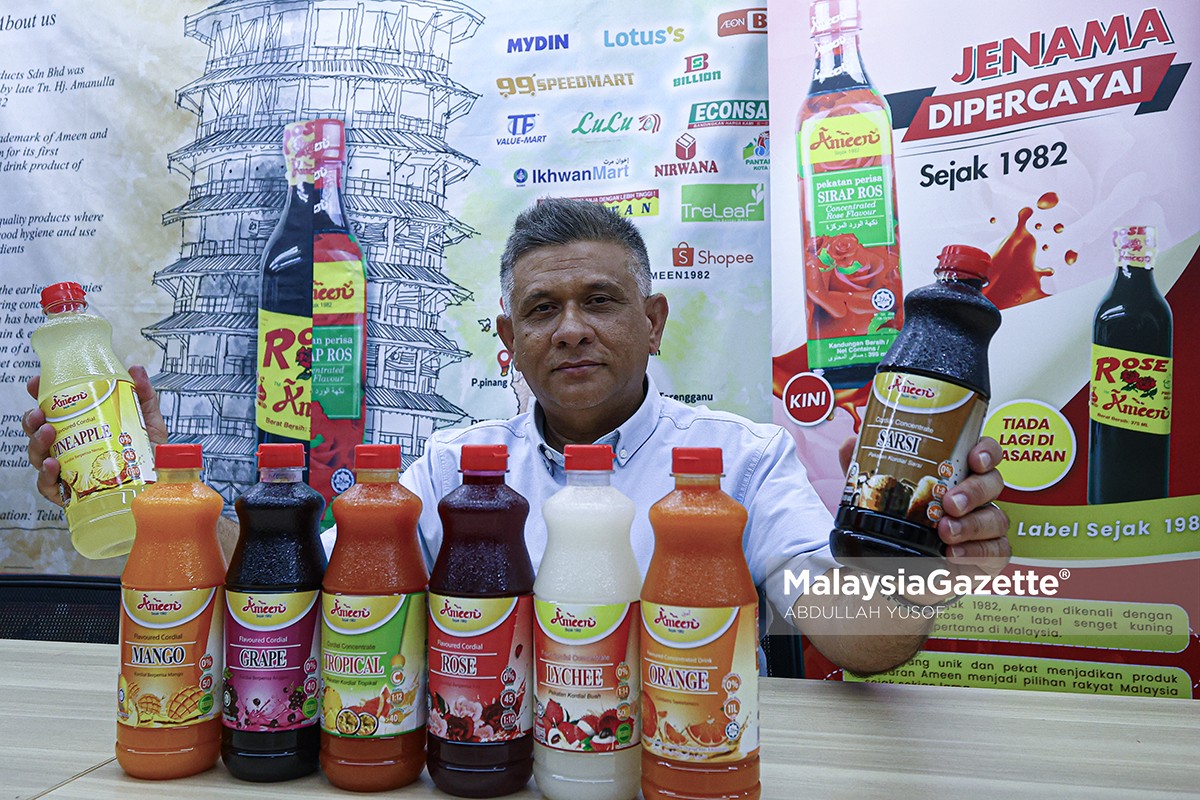 Kordial Ameen produk pertama Perak raih tempat di Mali - MG Perak