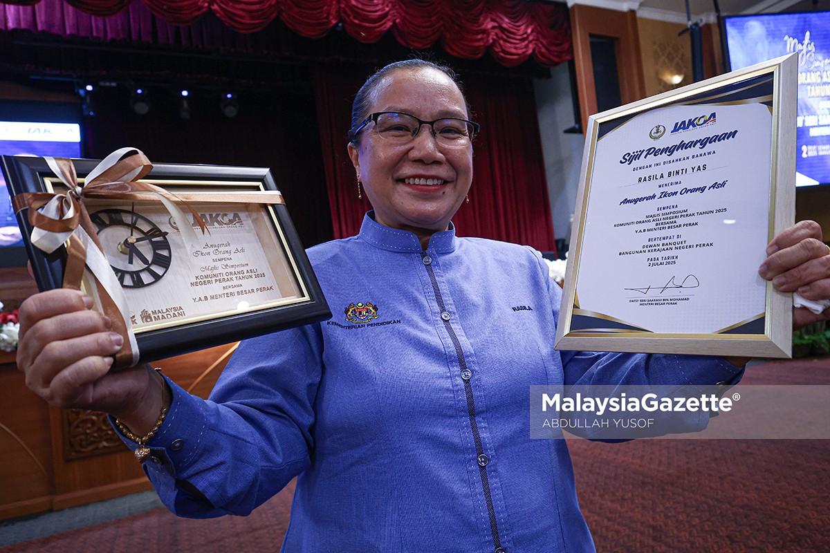 Pengetua Orang Asli Pertama Malaysia, terima Anugerah Ikon Orang Asli ...