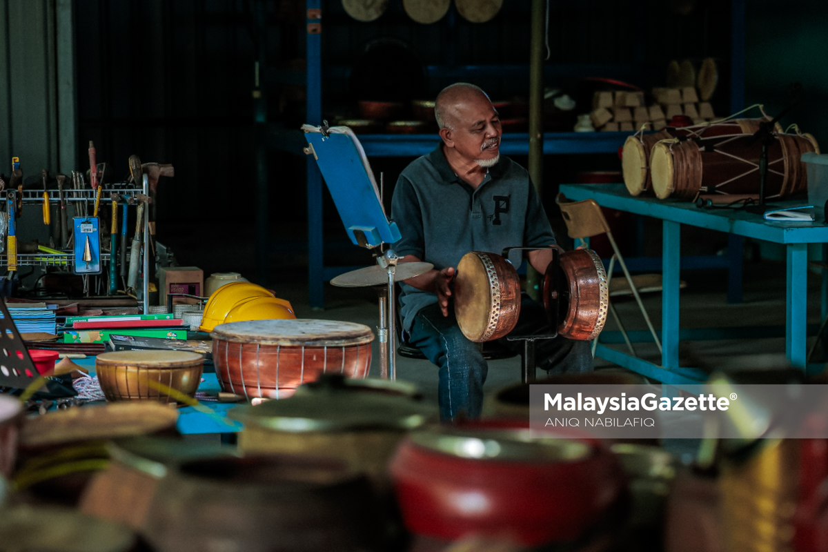 Mohd Sapri hasilkan Rebana Perak lebih 25 tahun - MG Perak