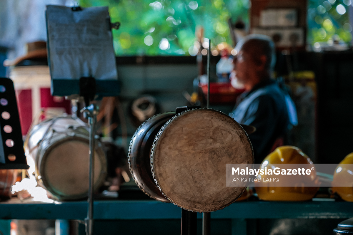 Mohd Sapri hasilkan Rebana Perak lebih 25 tahun - MG Perak